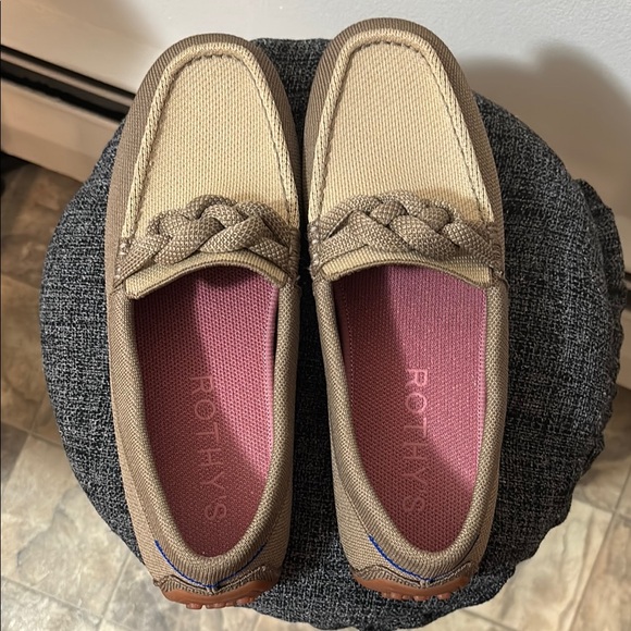 Rothy's | Shoes | Rothys Tan And Brown Drivers | Poshmark